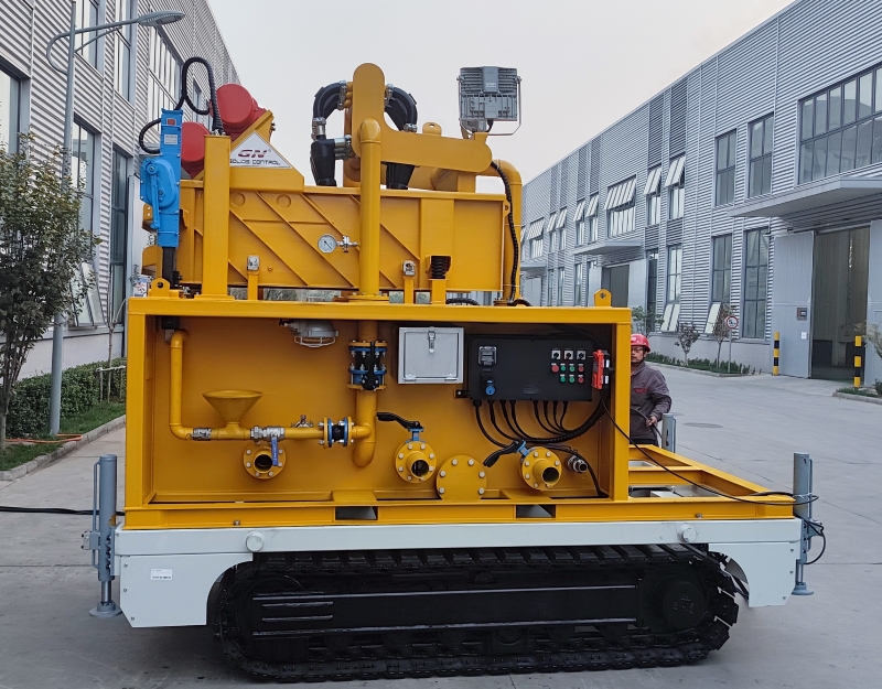 Track Mounted Mud Recycling System for Australia Customer – Drilling Mud Recycling System